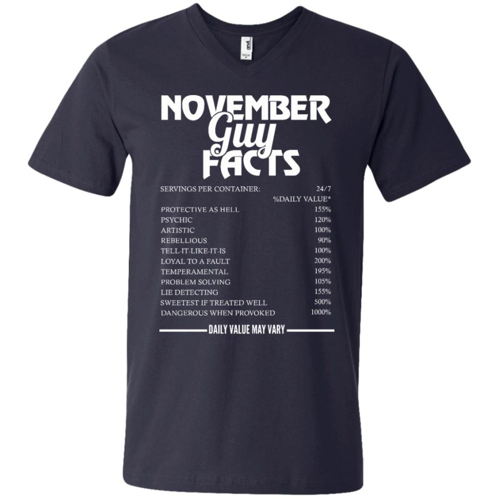 November guy facts servings per container shirt