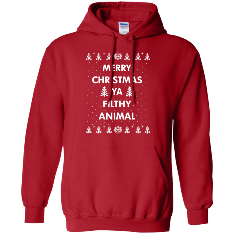 Merry Christmas Ya Filthy Animal Sweater, Shirt, Hoodie