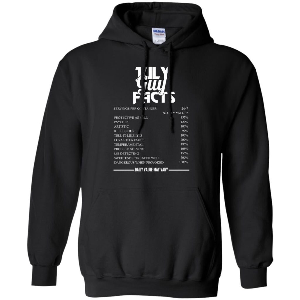 July guy facts servings per container shirt