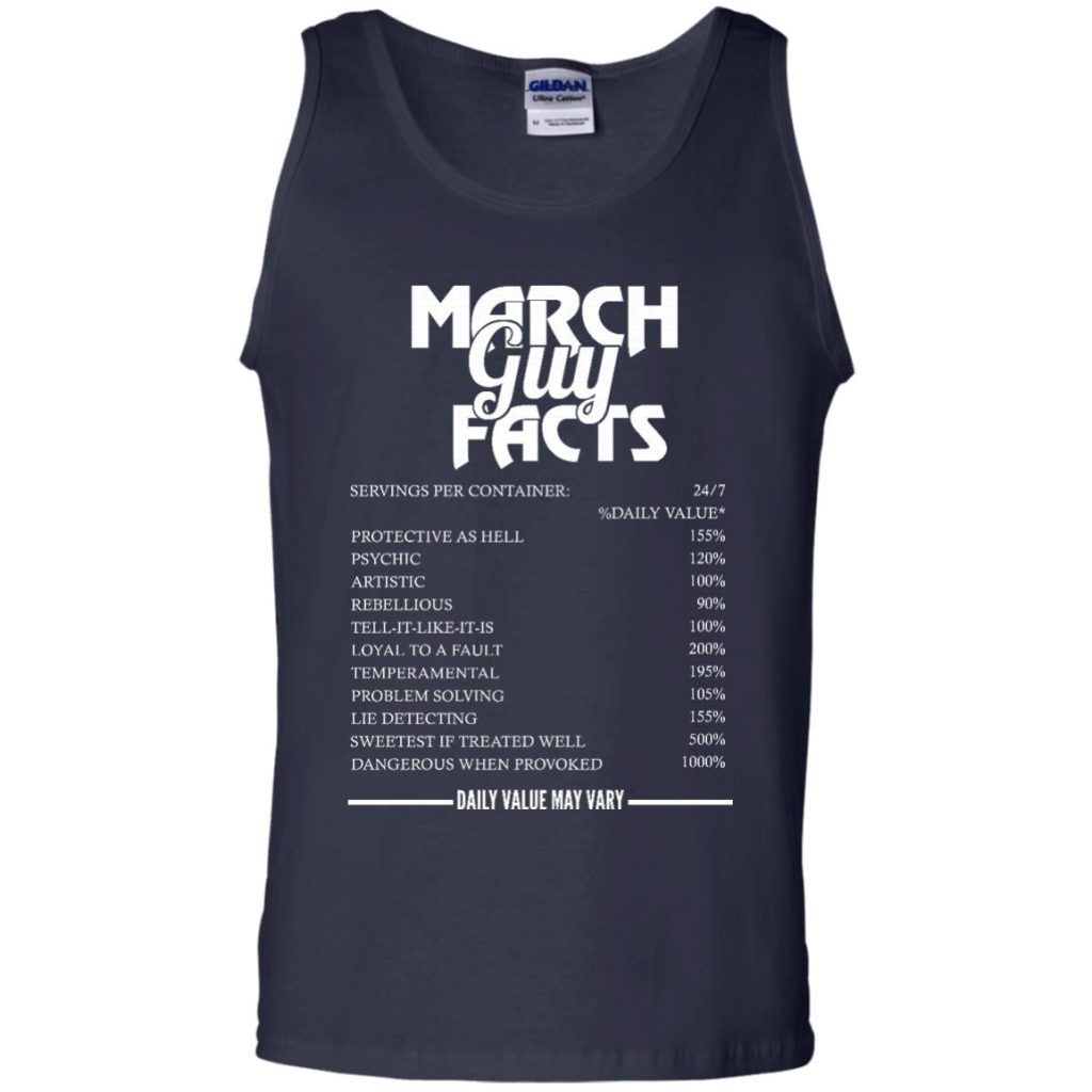 March guy facts servings per container shirt