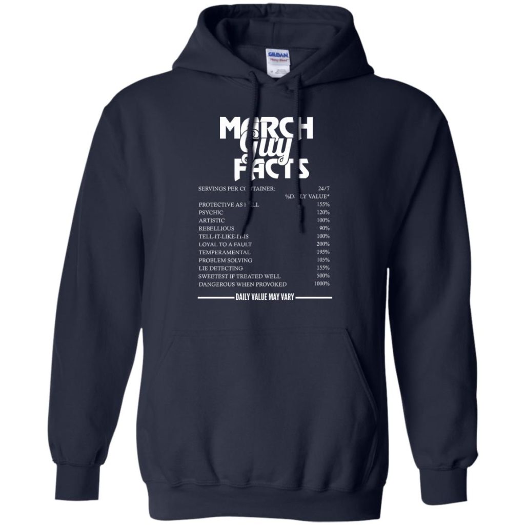 March guy facts servings per container shirt