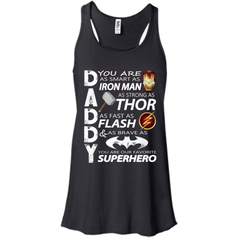 Daddy You Are Our Favorite Superhero Shirt, Tank, Hoodie - ifrogtees.com