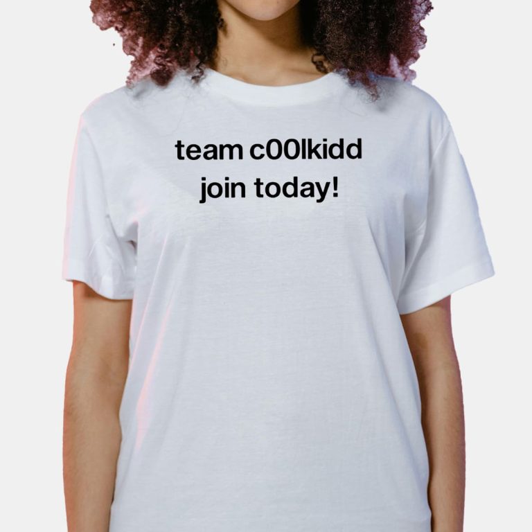 Team Coolkid Join Today Shirt - Team c00lkidd Shirt