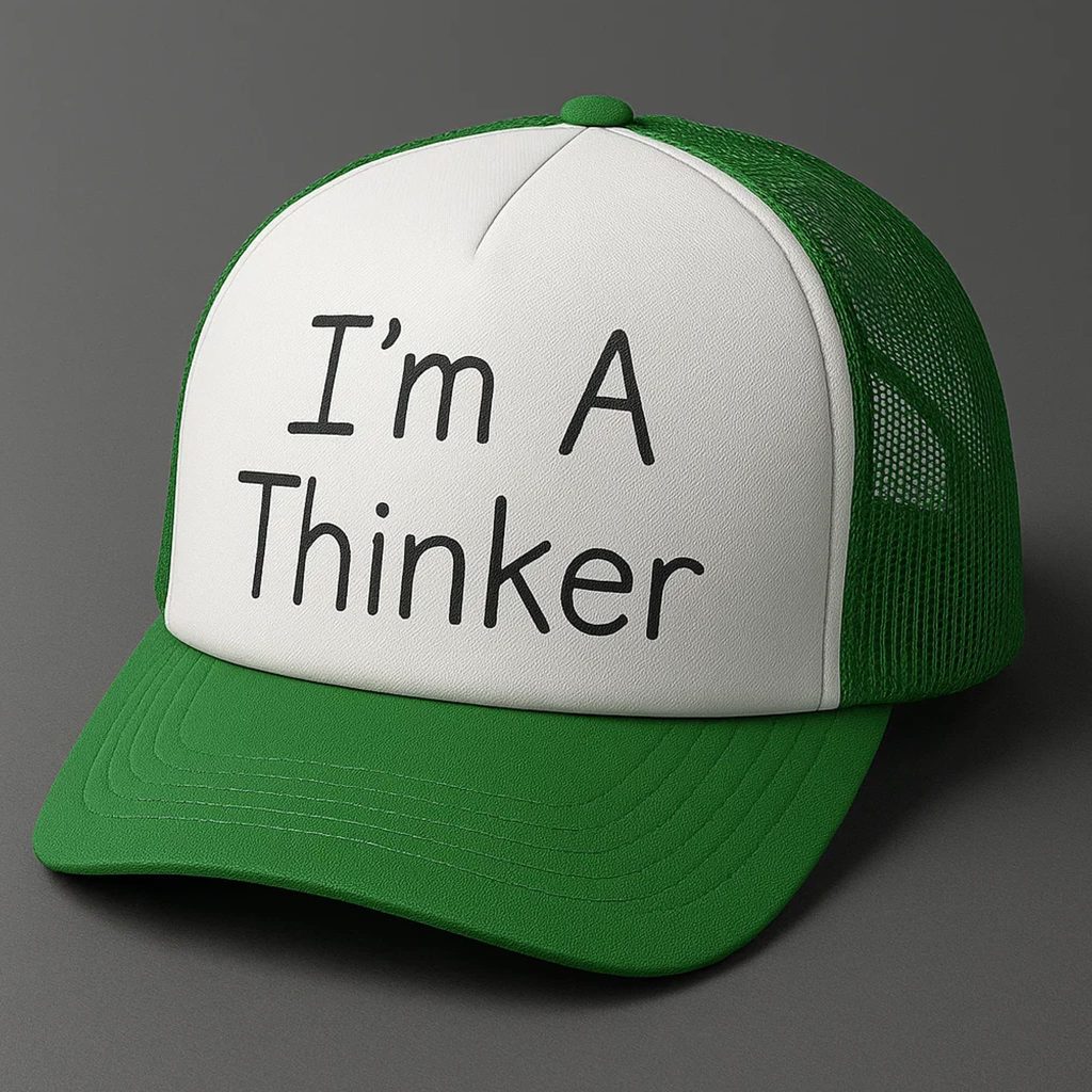 Pebble's Thinking Cap - I'm A Thinker Hat