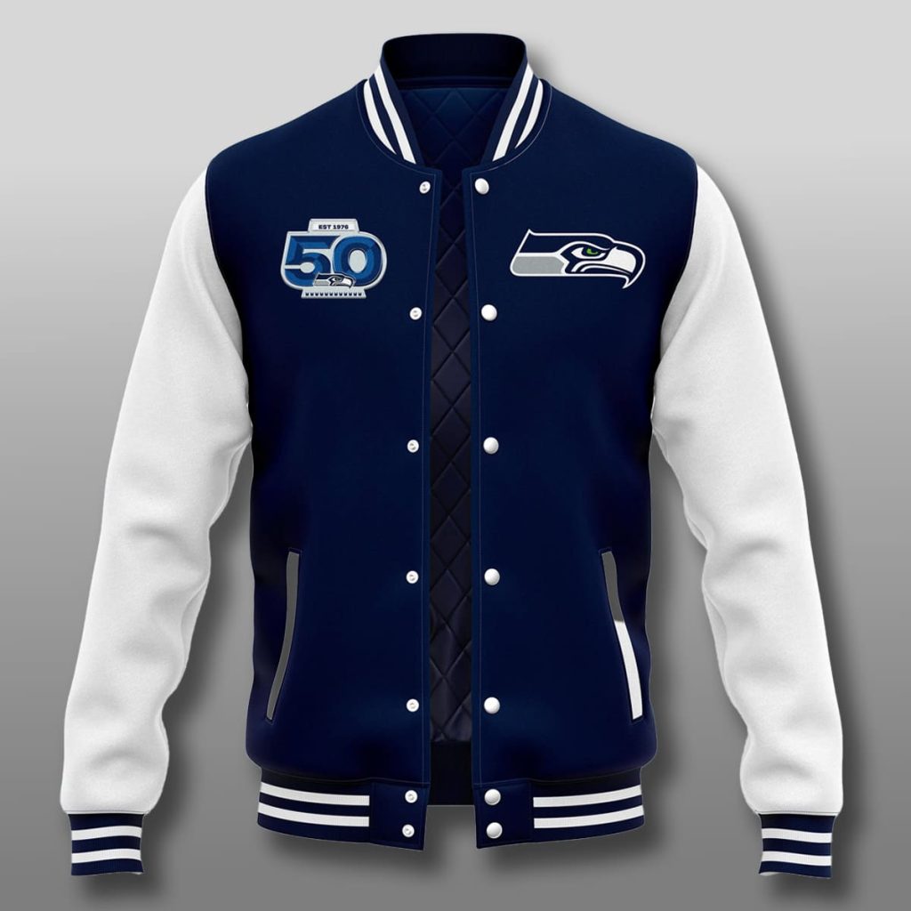 Seattle Seahawks 50th Season 2025 Jacket