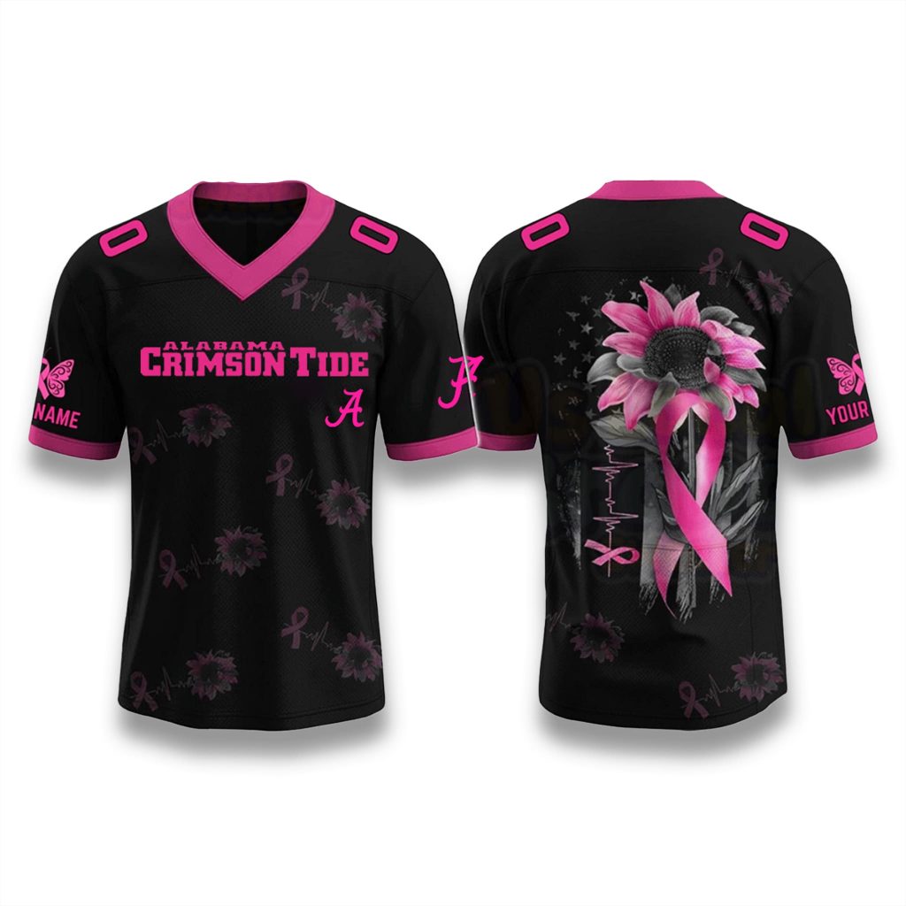 Alabama Crimson Tide Breast Cancer Awareness Month 2025 Jersey