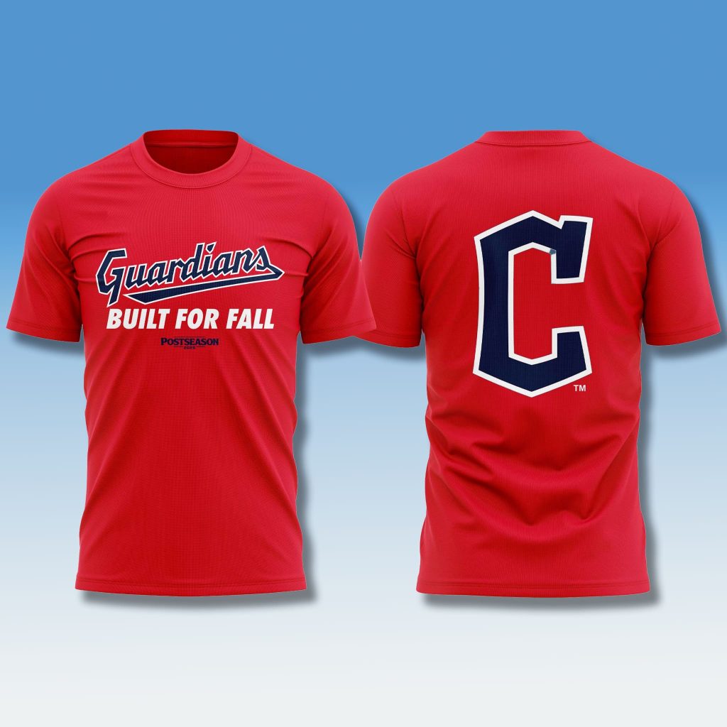 Cleveland Guardians Postseason 2025 Built For Fall Shirt