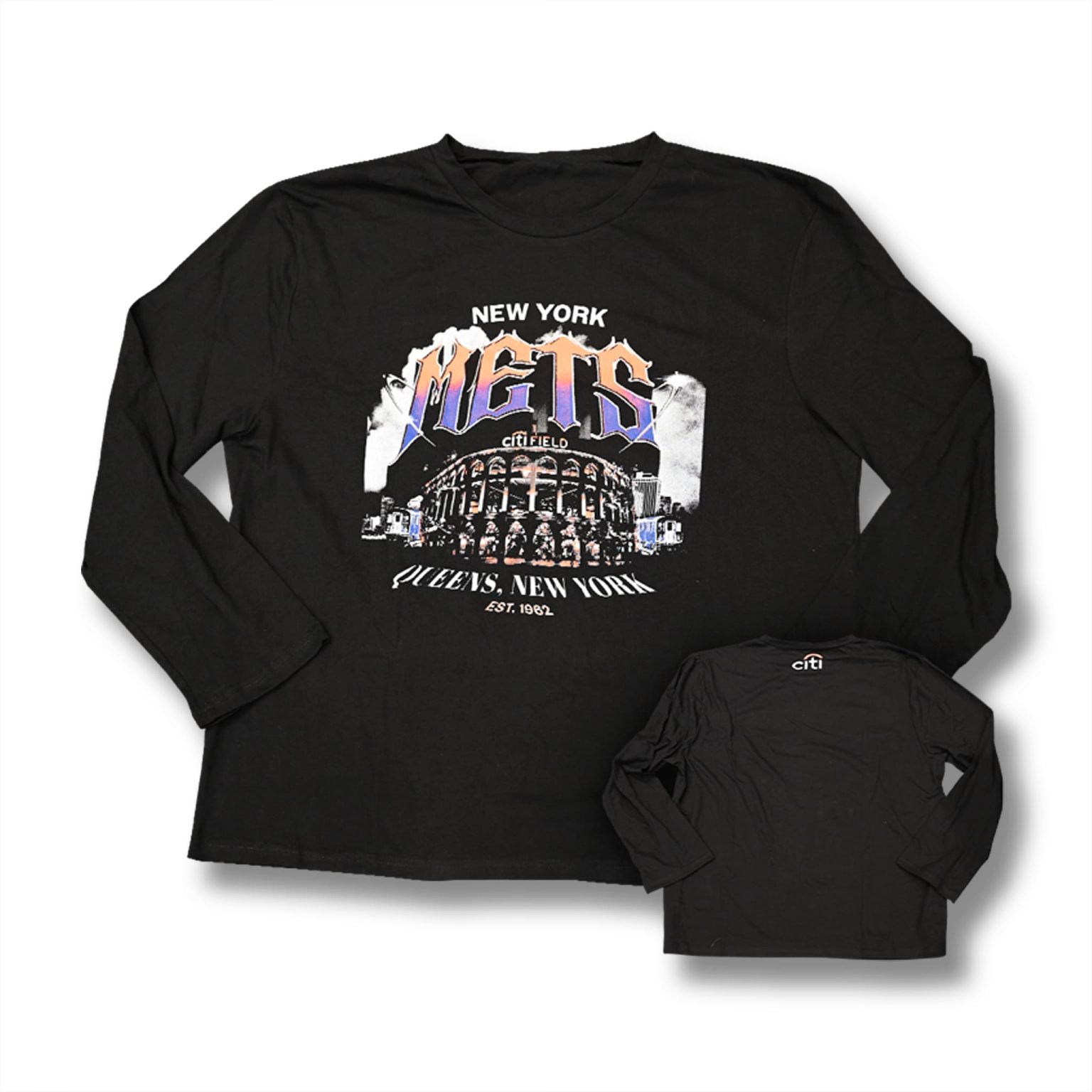 Mets Block Party 2025 Long Sleeve Shirt Giveaway