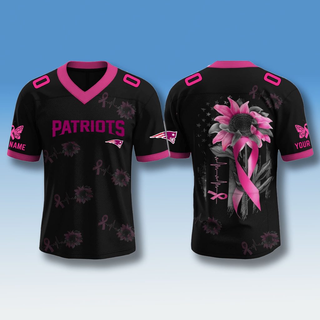 New England Patriots x Breast Cancer Awareness Month 2025 Jersey