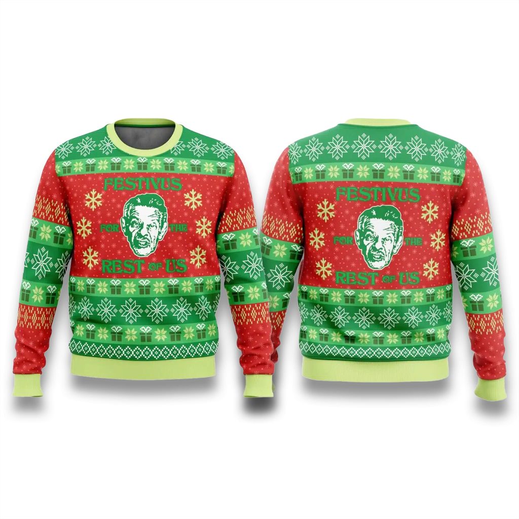 Seinfeld Festivus For The Rest of Us Christmas Ugly Sweater