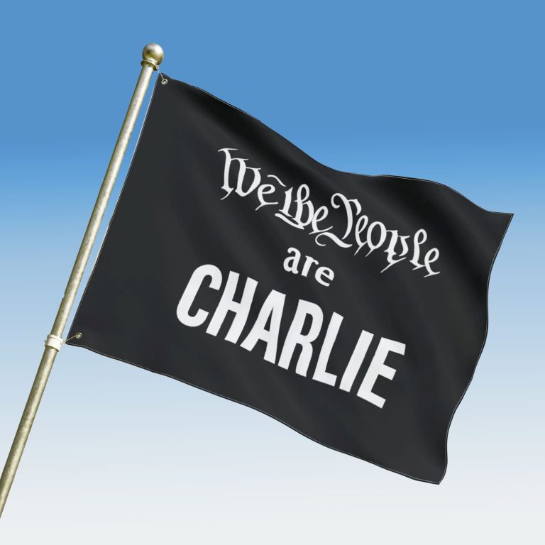 We the People Are Charlie Kirk Flag