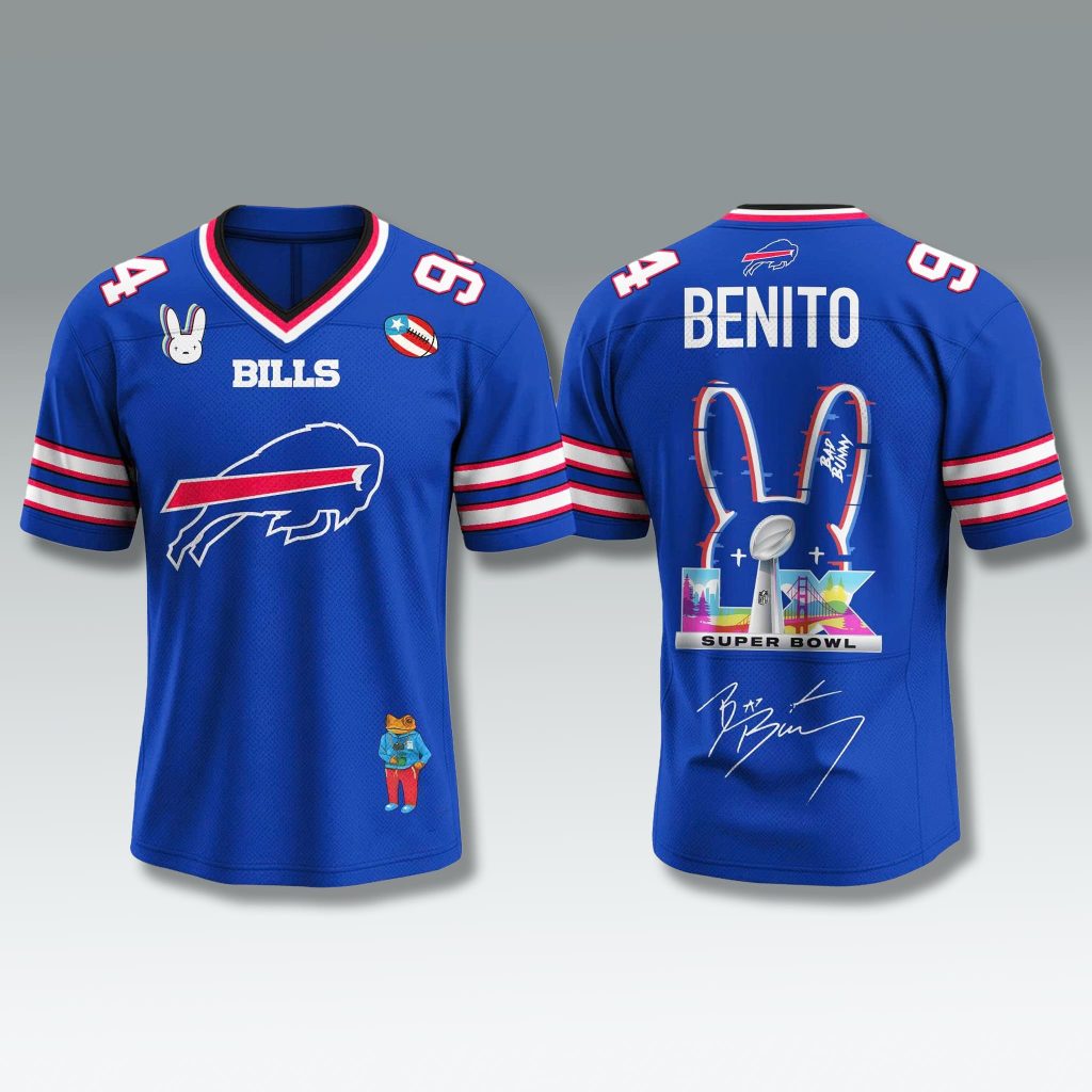 Bad Bunny Bills Football Jersey 2026