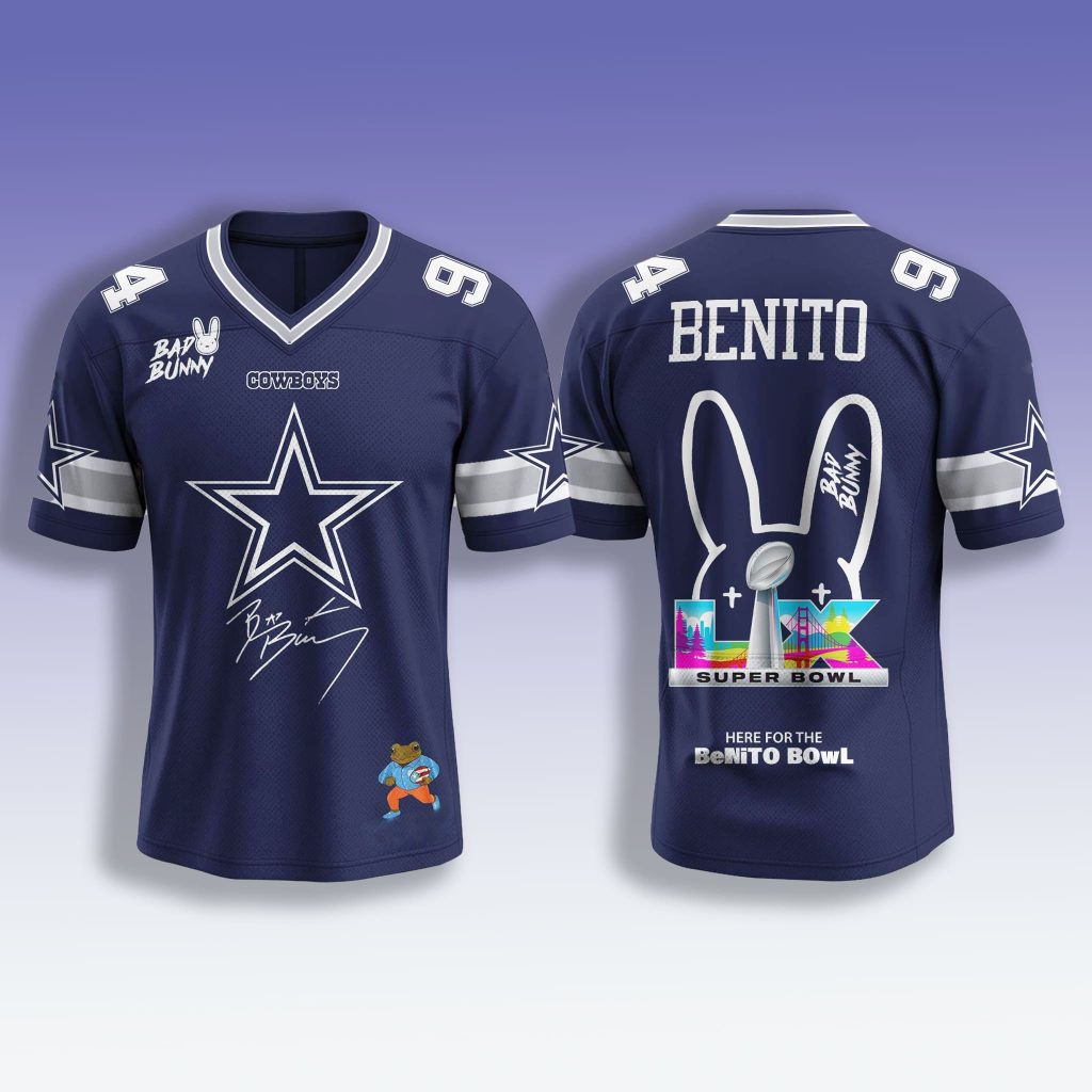 Dallas Cowboys Bad Bunny 2026 Football Jersey