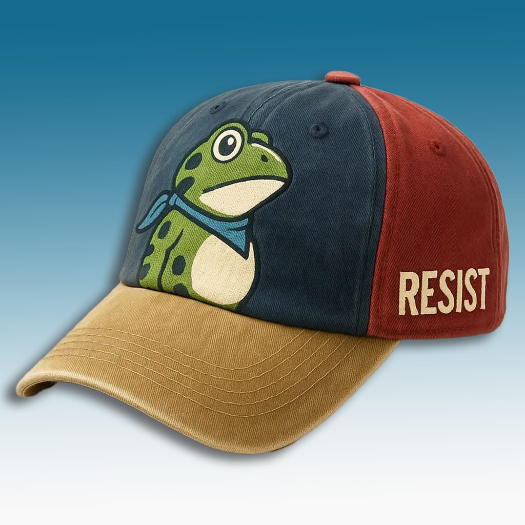 Portland Frog Vintage Hat