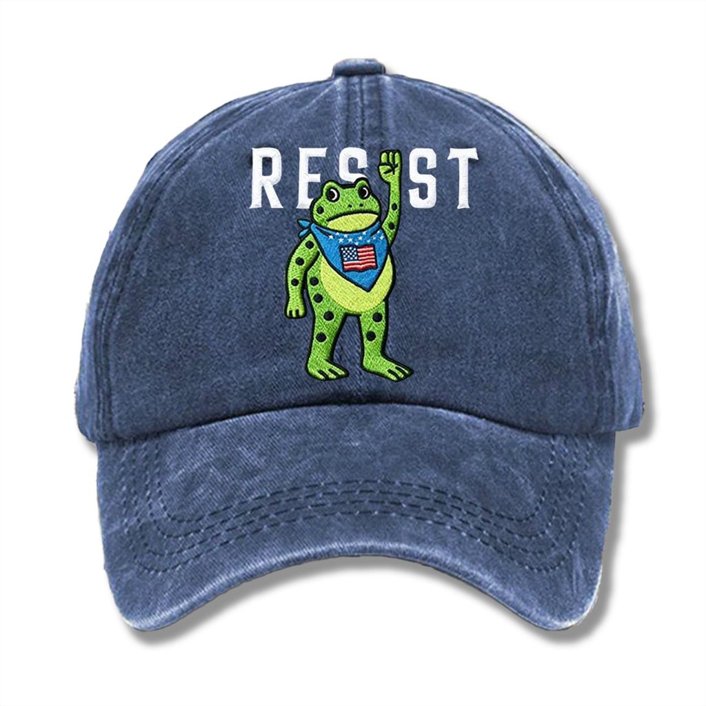 Resist Portland Frog Hat