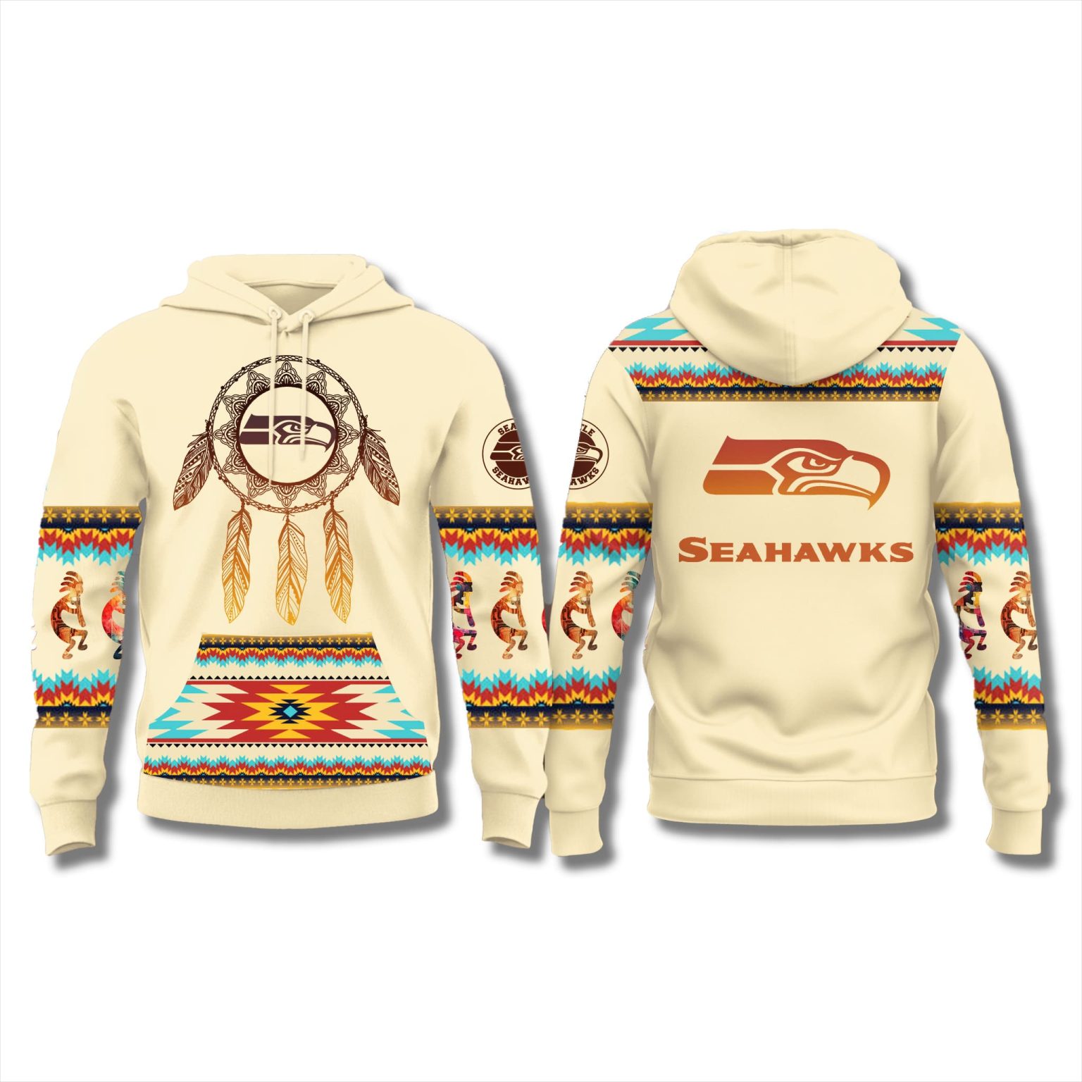 2025 Seahawks Native American Heritage Month Hoodie