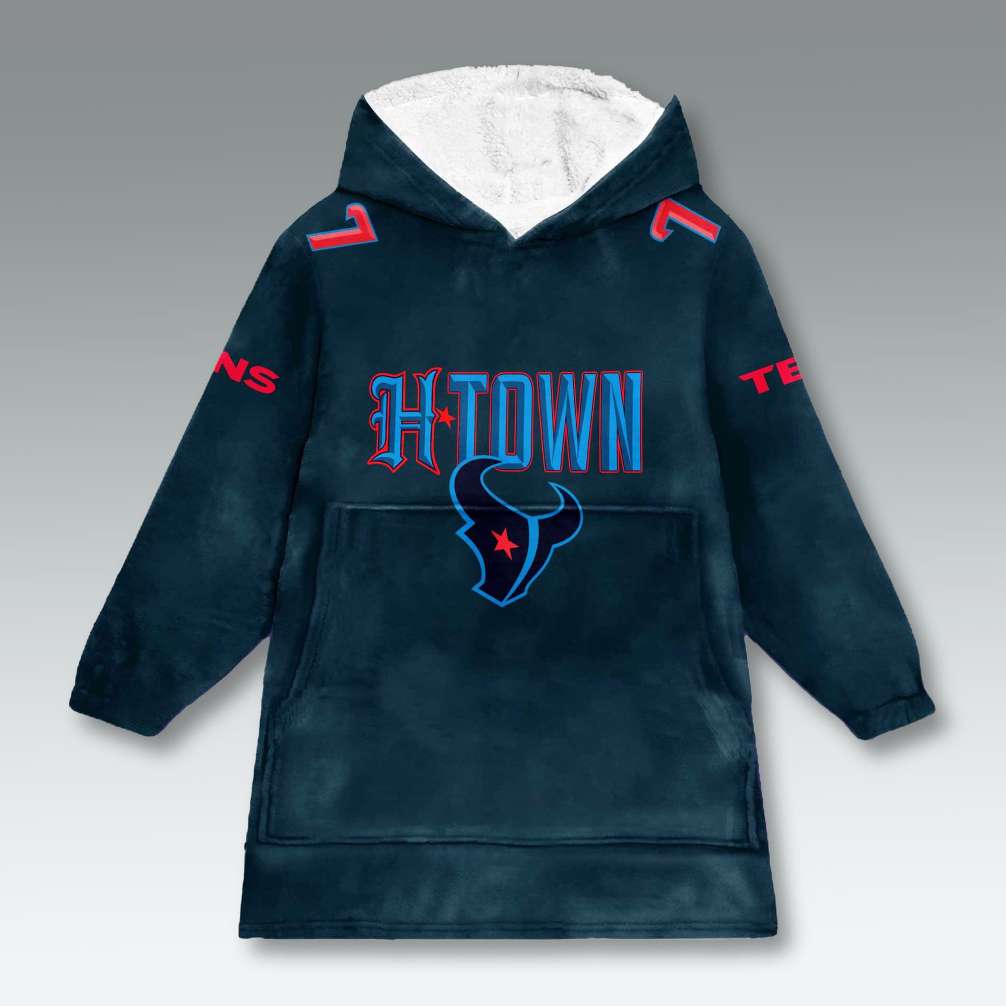 Houston Texans H-Town Unisex Blanket Hoodie