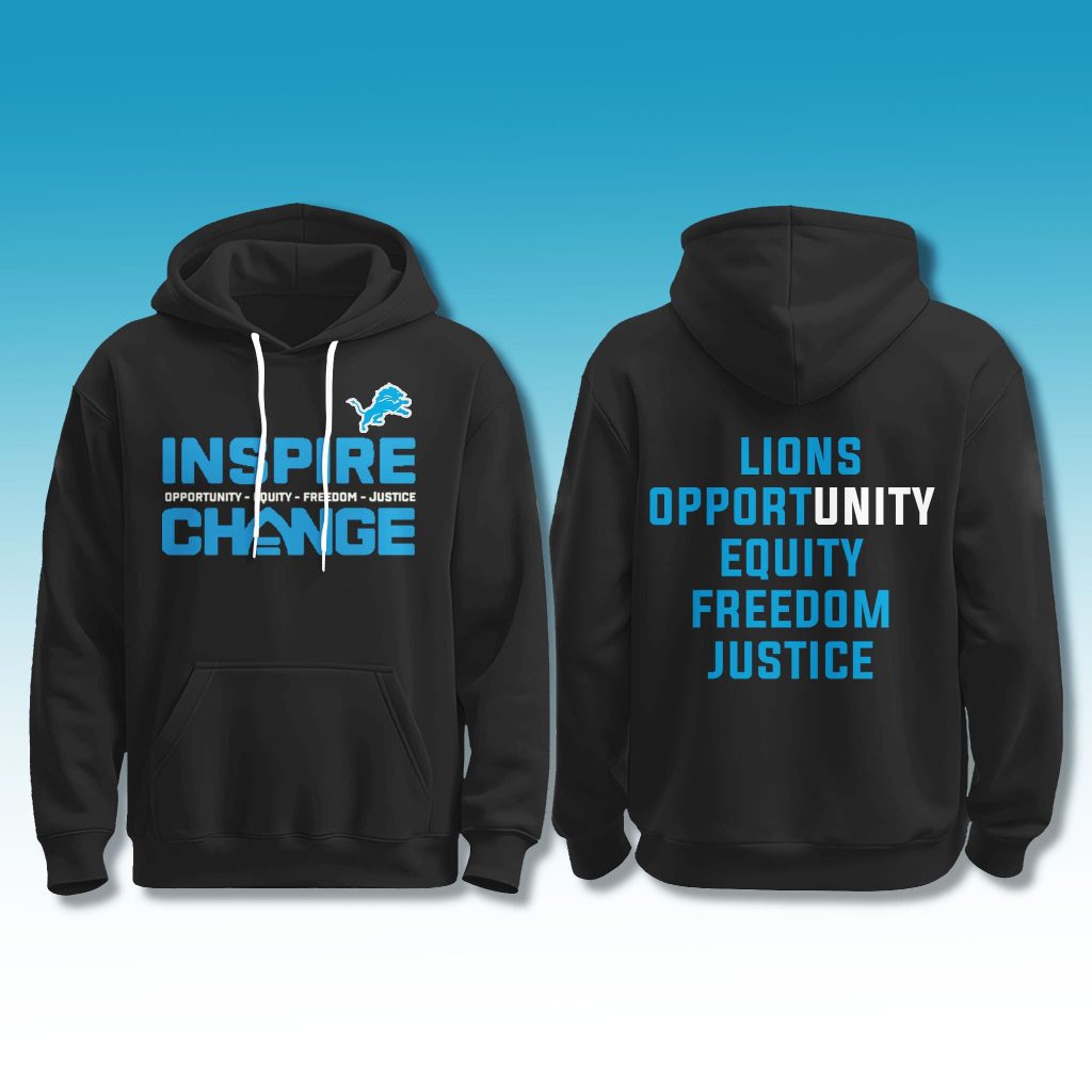 Detroit Lions Inspire Change Hoodie 2025