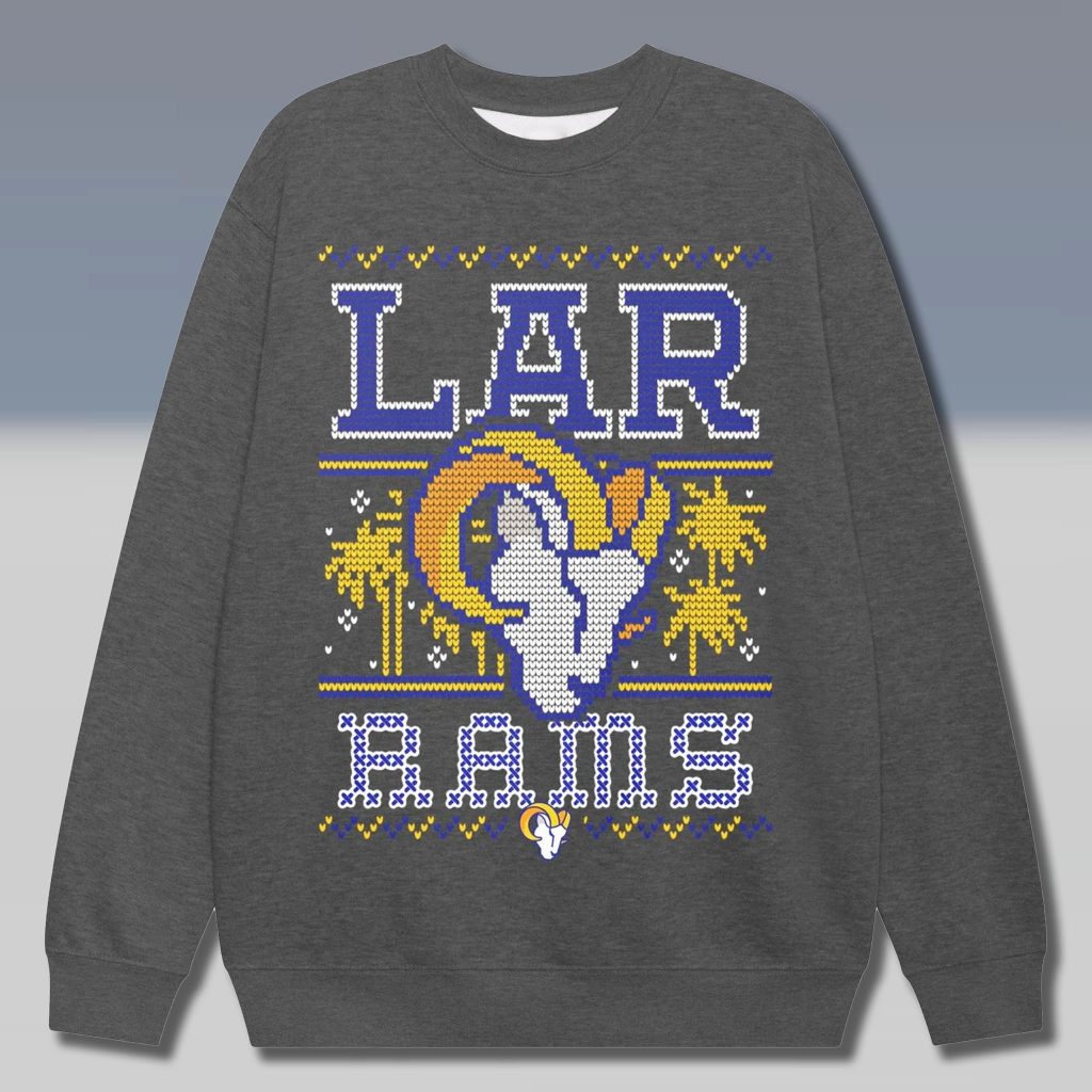 Los Angeles Rams 2025 Christmas Sweatshirt Vintage