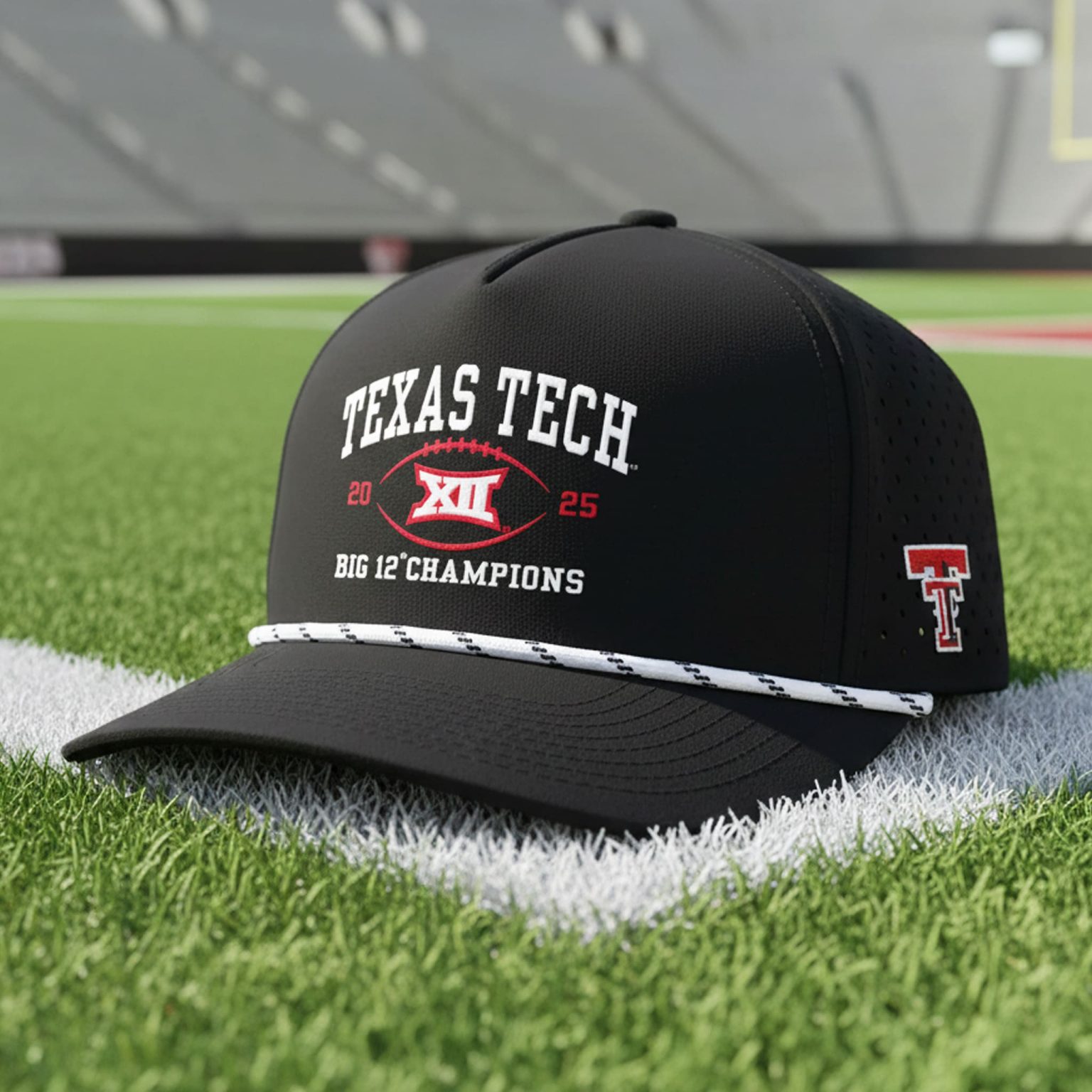 Texas Tech Football Big 12 Championship Hat