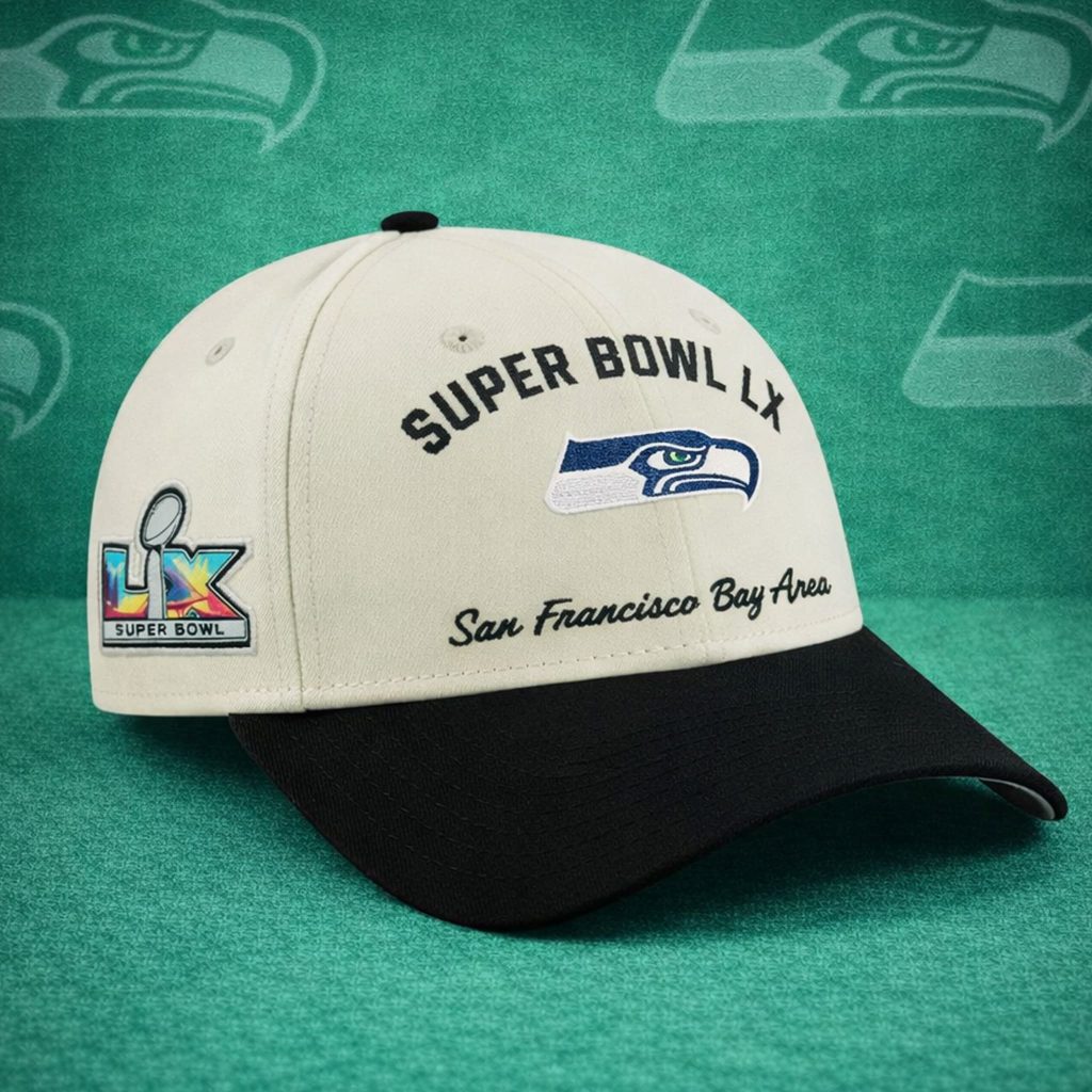 Seattle Seahawks Superbowl LX Vintage Hat