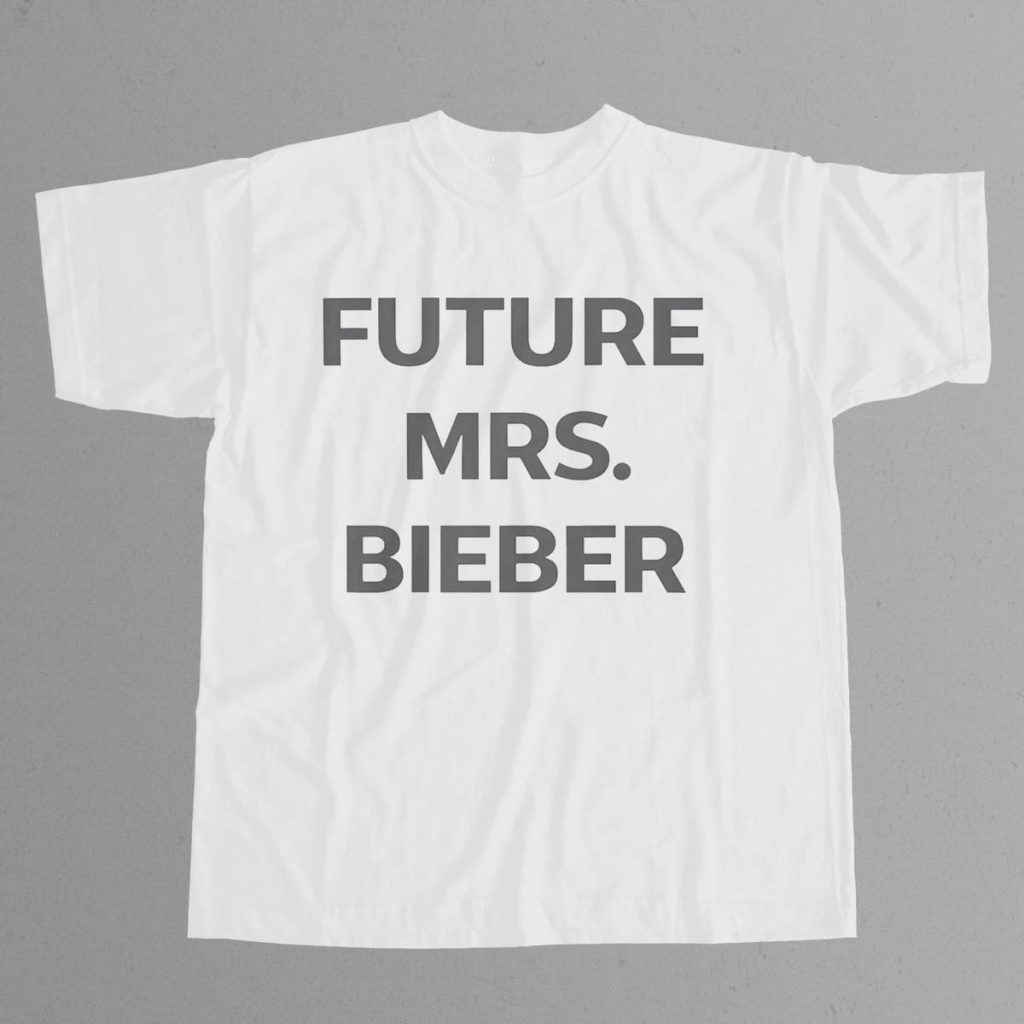 Future Mrs Bieber Shirt Coachella