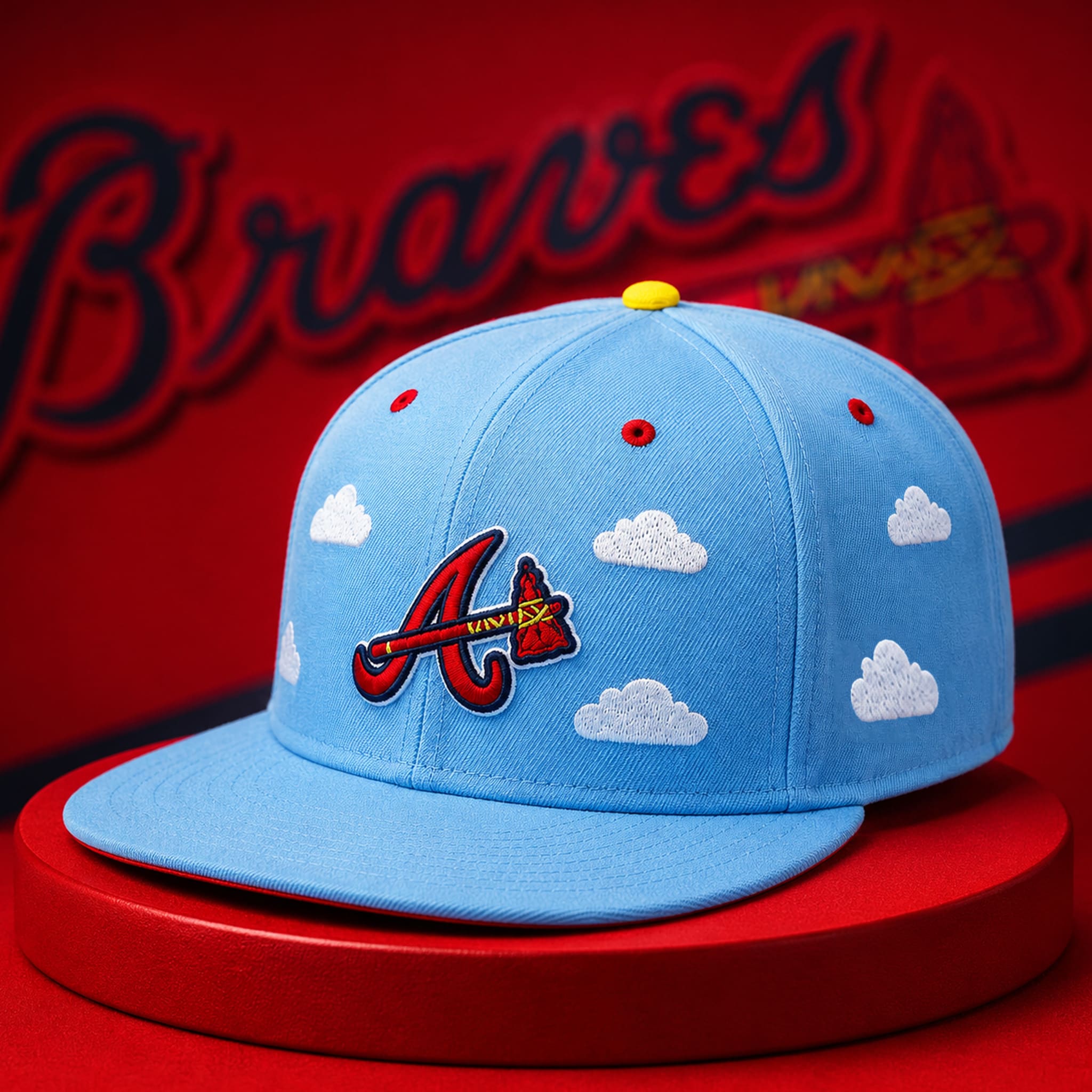 Michael Harris II Braves Cloudy Hat 2026
